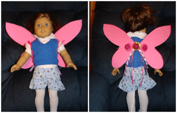 How to Make Fairy Wings for your Doll | The TipToe Fairy