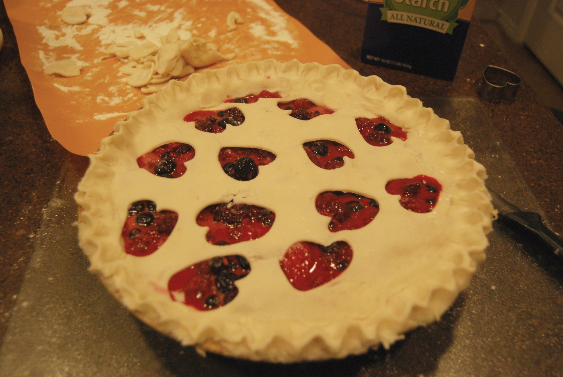 Very Berry Cream Cheese Pie | The TipToe Fairy