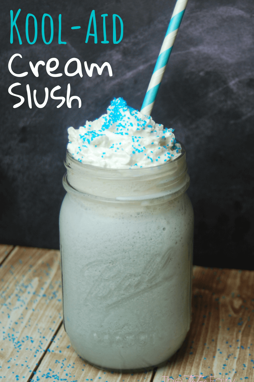 Let's Make a Kool-Aid Cream Slush Drink | The TipToe Fairy