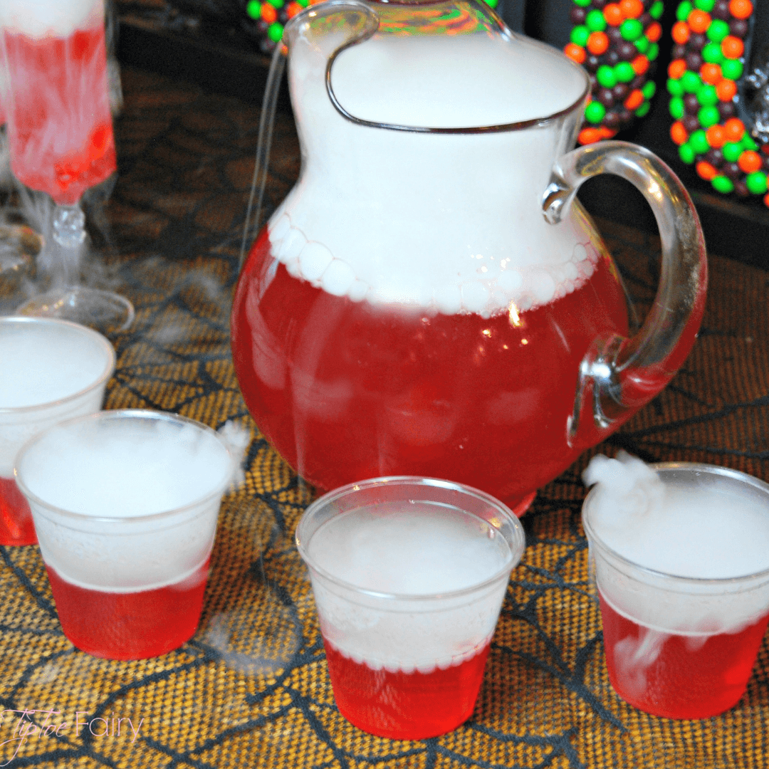 Dragon's Blood Punch for Halloween | The TipToe Fairy