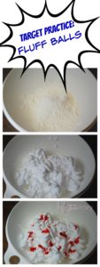 DIY Fluff Balls for Target Practice | The TipToe Fairy