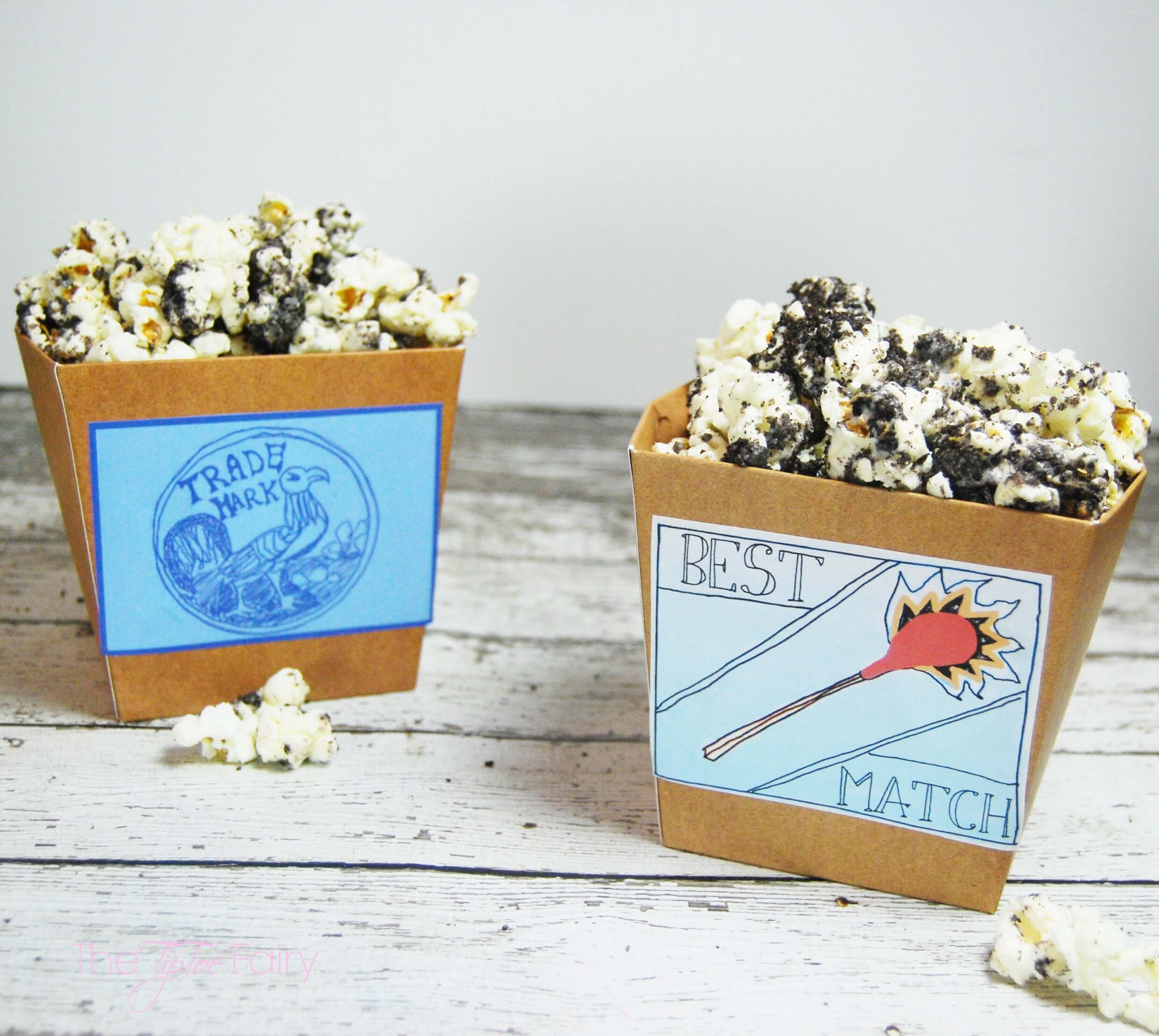 Dirty Cookie Popcorn with The Boxtrolls - {Free Printable} | The TipToe ...