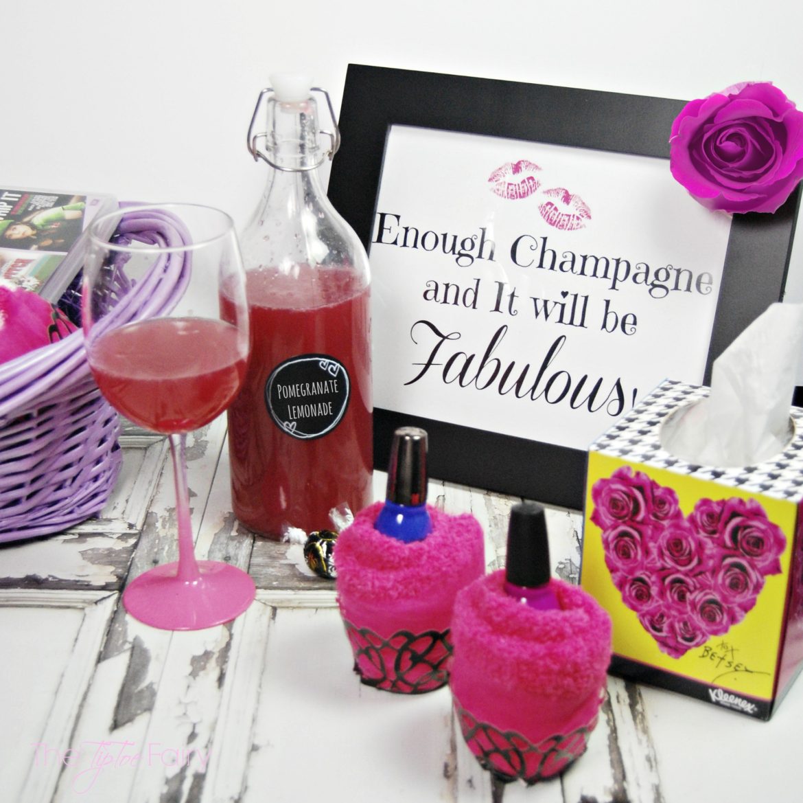 Girls Night In Gift Basket | The TipToe Fairy