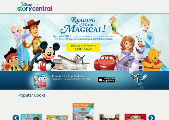 Reading Made Magical with Disney Story Central | The TipToe Fairy