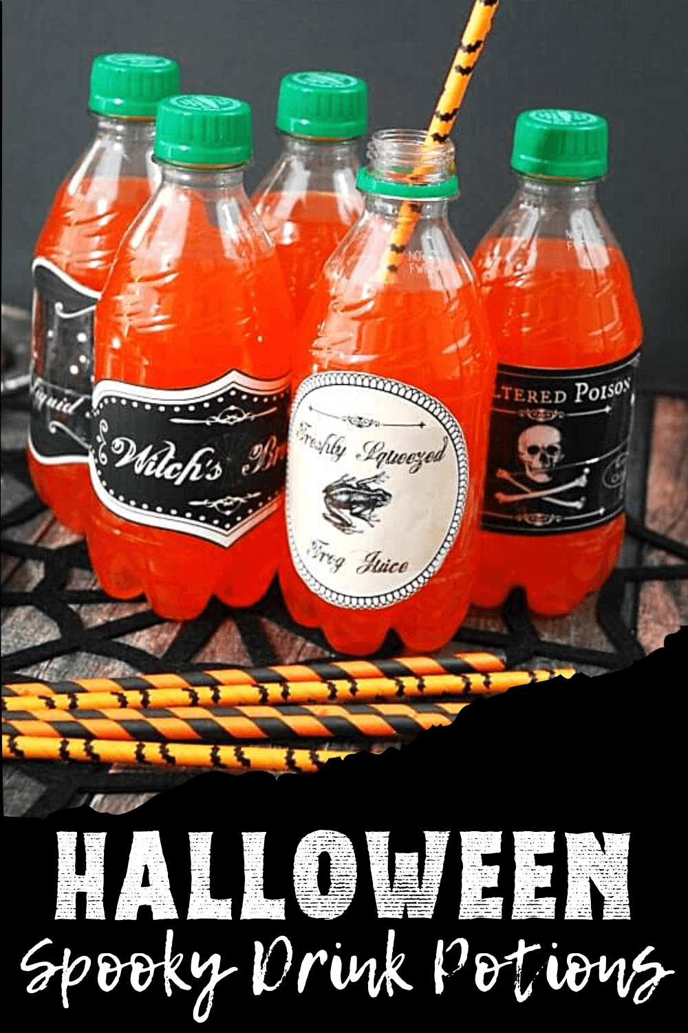 Halloween Drink Potions | The TipToe Fairy