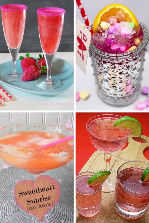 Valentine Mocktails | The TipToe Fairy