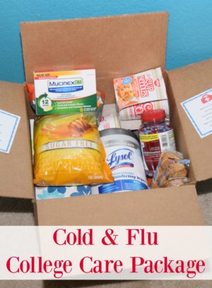 Cold & Flu College Care Package | The TipToe Fairy