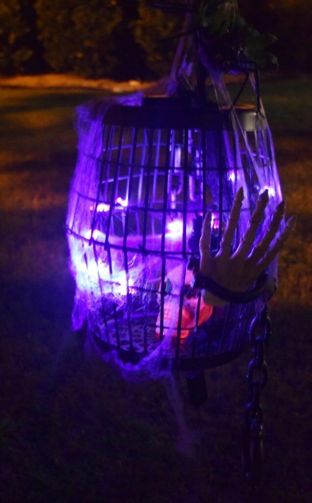 DIY Dollar Store Halloween Bird Cage | The TipToe Fairy