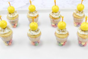 Happy New Year Ball Drop Cupcakes | The TipToe Fairy