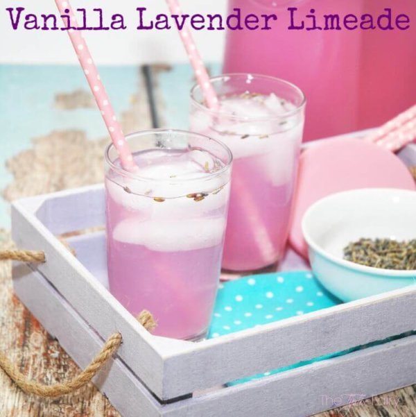 Vanilla Lavender Limeade | The TipToe Fairy