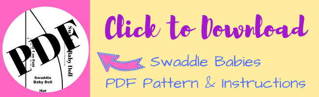 How to Sew a Swaddle Baby Doll | The TipToe Fairy