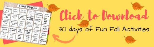 30 Days of Fall Fun Activities | The TipToe Fairy