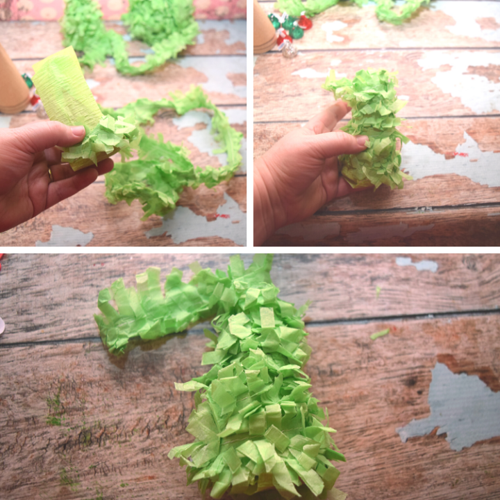 Mini Christmas Tree Pinatas | The TipToe Fairy