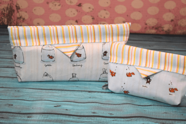 DIY Baby Wipes Diaper Pouch | The TipToe Fairy