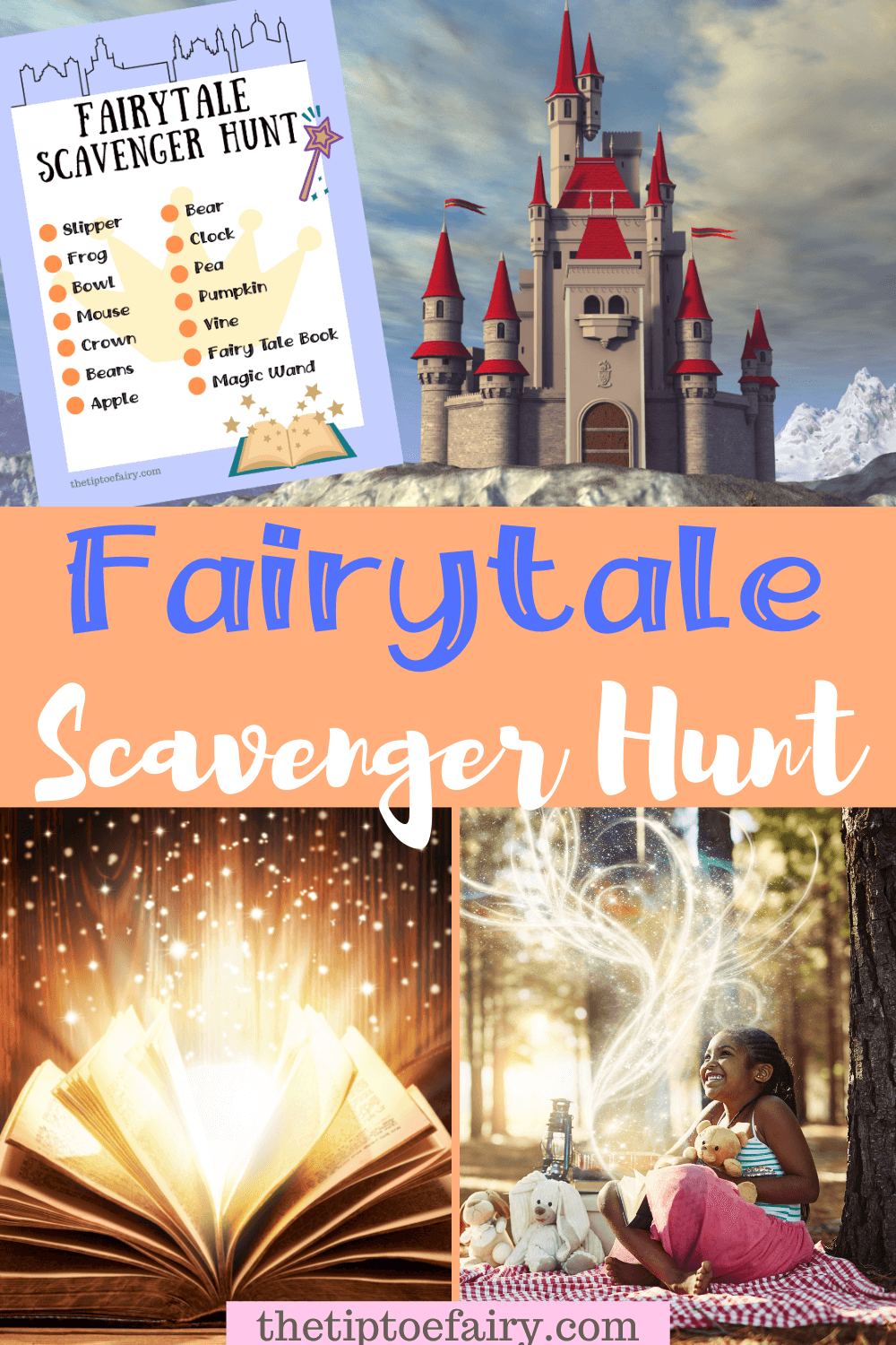 Have a Fairytale Scavenger Hunt | The TipToe Fairy