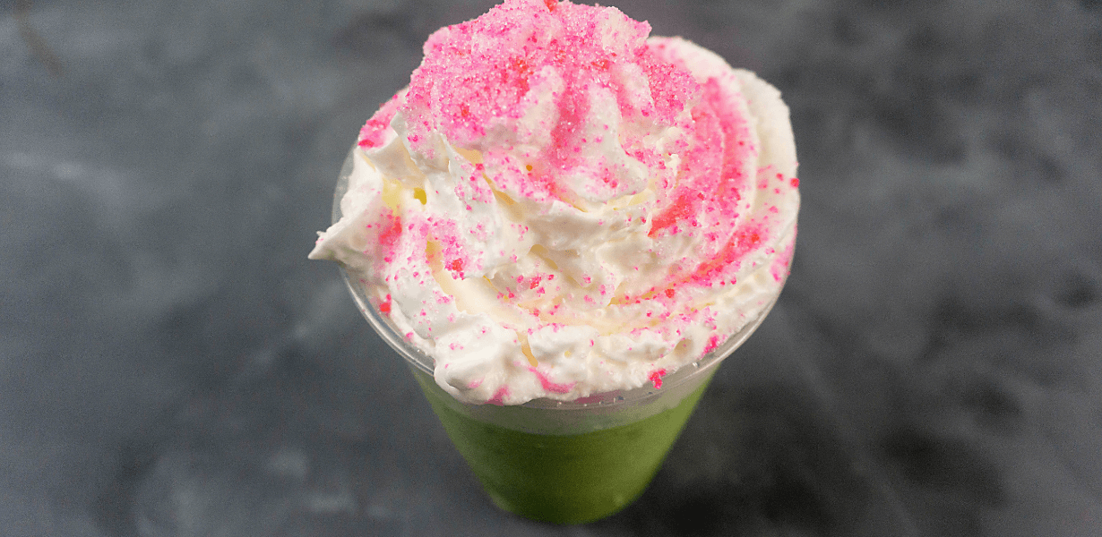 How to make a Zombie Frappuccino Drink for Halloween | The TipToe Fairy