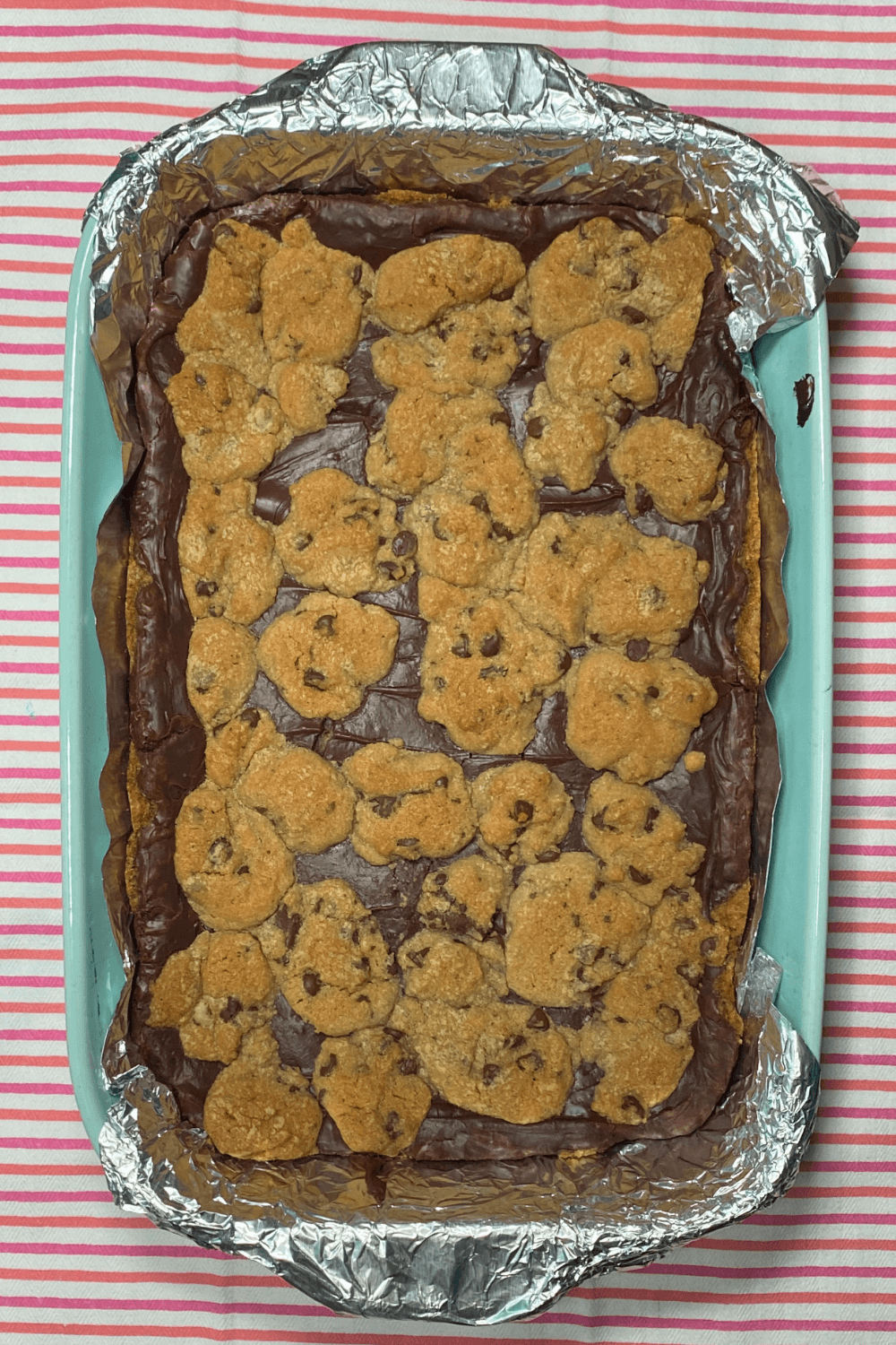 Easy and Delicious Fudge Stuffed Cookie Bars | The TipToe Fairy