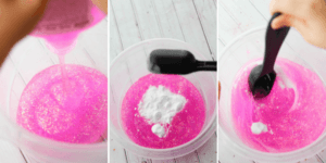 Valentine's Day Pink Glitter Slime | The TipToe Fairy