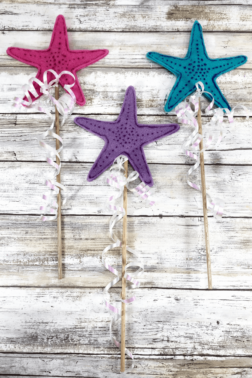 How to make Mermaid Starfish Wands | The TipToe Fairy
