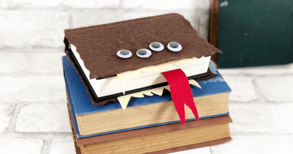 How to make a DIY Harry Potter Monster Book of Monsters | The TipToe Fairy