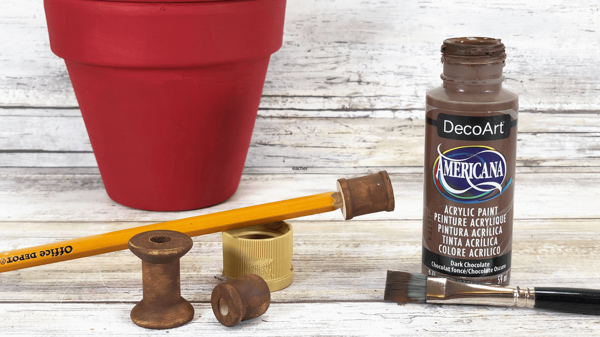 DIY Apple Flower Pot for Teacher Appreciation Gift Card Idea | The ...