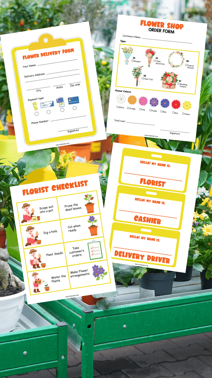 Download our FREE Preschool Pretend Play Plant Store Printable Bundle ...