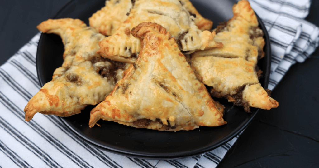 How to make Halloween Witch Hat Savory Meat Pies | The TipToe Fairy