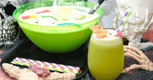 How to make Witch's Brew Halloween Punch | The TipToe Fairy