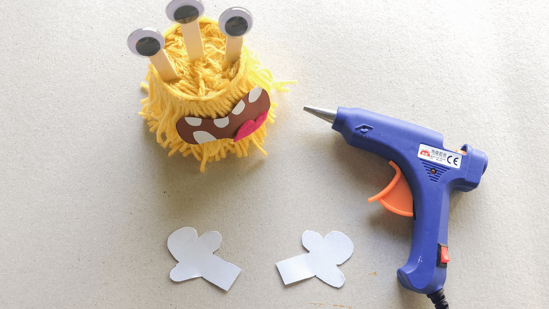 Let's Make a Yarn Monster | The TipToe Fairy