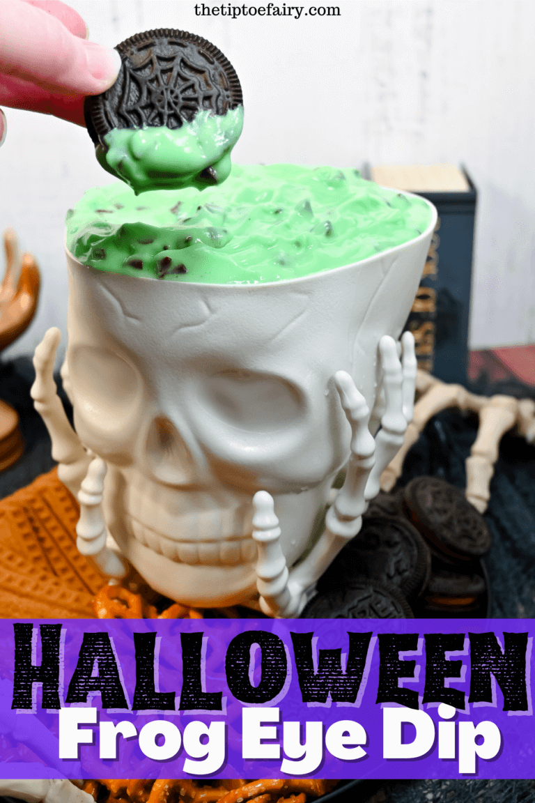 Let's make Halloween Frog Eye Dip for the Party! | The TipToe Fairy