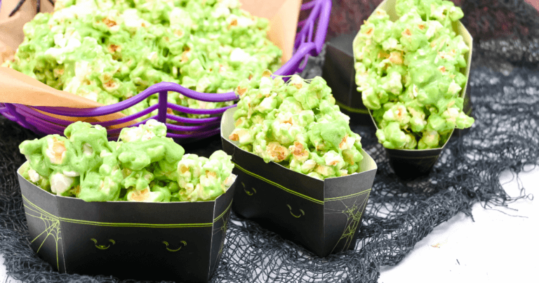 No Bake Booger Popcorn Treats with WENDELL & WILD Netflix movie | The ...