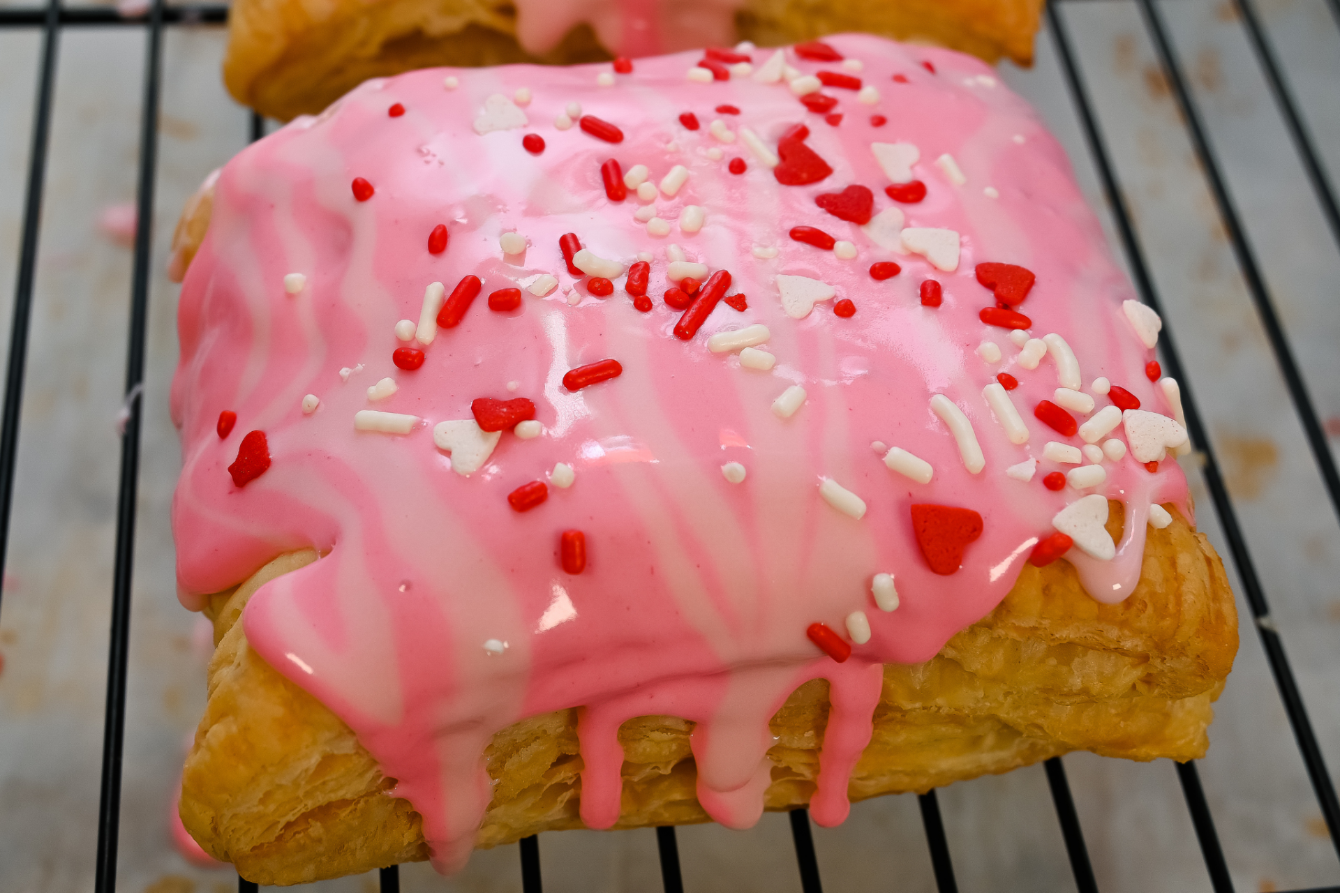 Easily Make Valentine's Day Puff Pastry Hand Pies | The TipToe Fairy