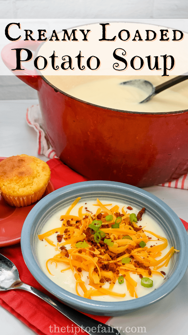 How To Make Creamy Loaded Potato Soup Using Instant Potatoes The