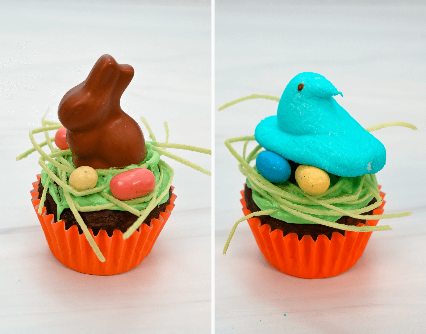 How to make Super Easy Easter Cupcakes | The TipToe Fairy