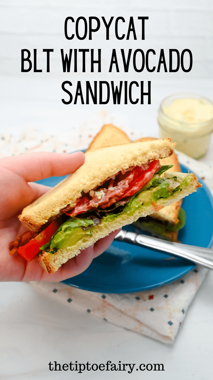 BLT with Avocado and Herb Mayonnaise | The TipToe Fairy