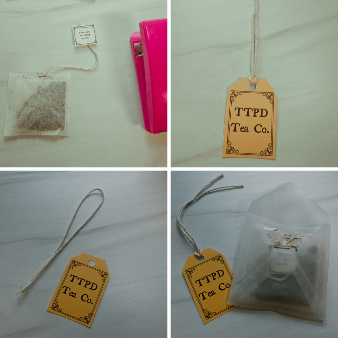 TTPD Lyrical Tea Bag Party Favors | The TipToe Fairy