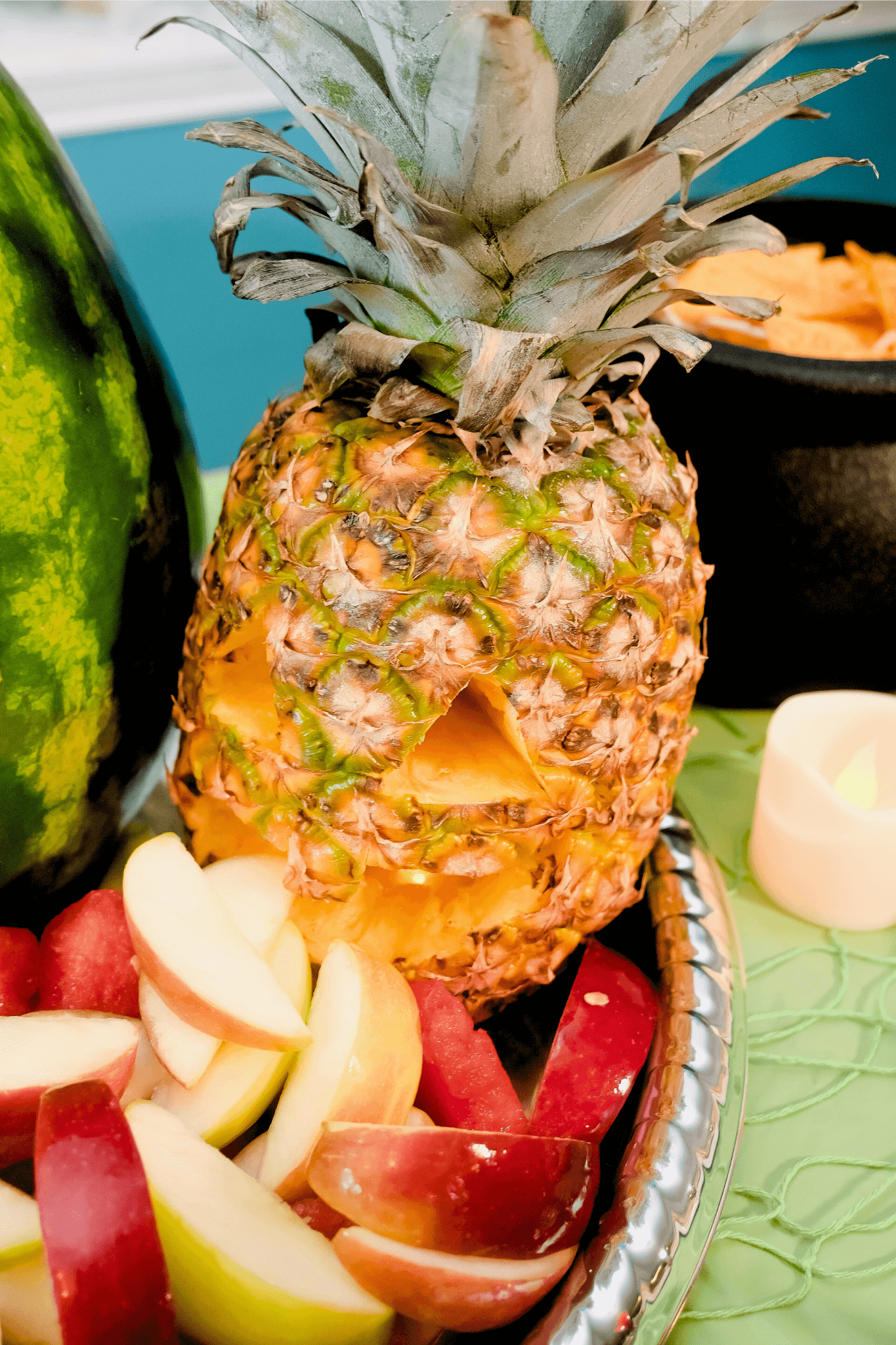 How to make a Summerween Jack o'melon | The TipToe Fairy