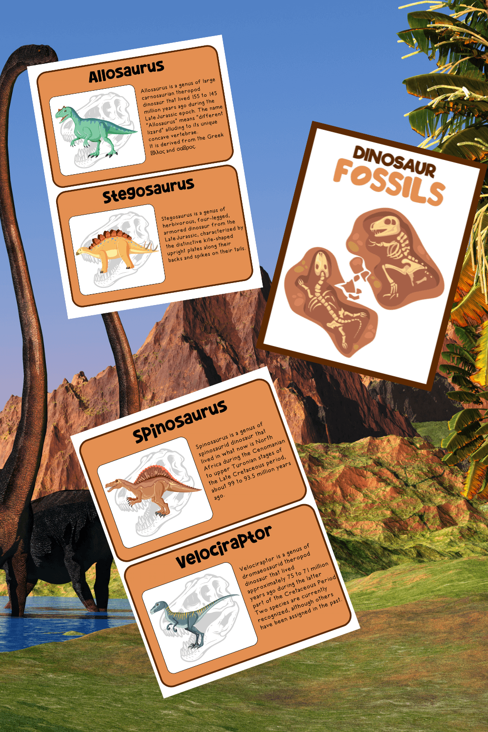 Download FREE Preschool Pretend Play Dinosaur Museum Printables Bundle ...