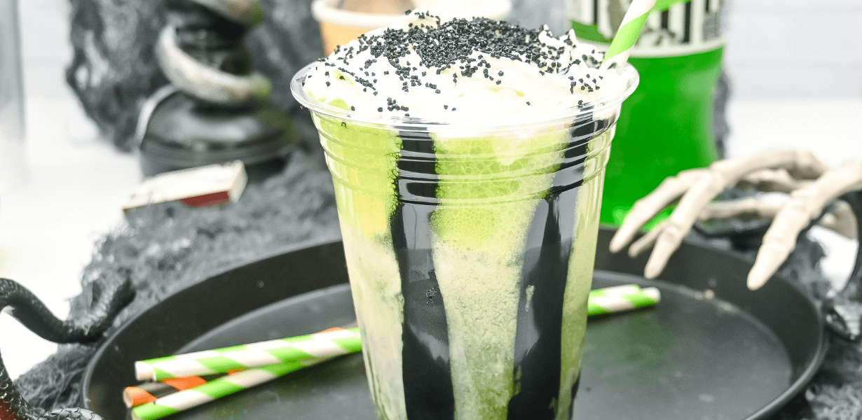 How to make Beetlejuice Ice Cream Float | The TipToe Fairy
