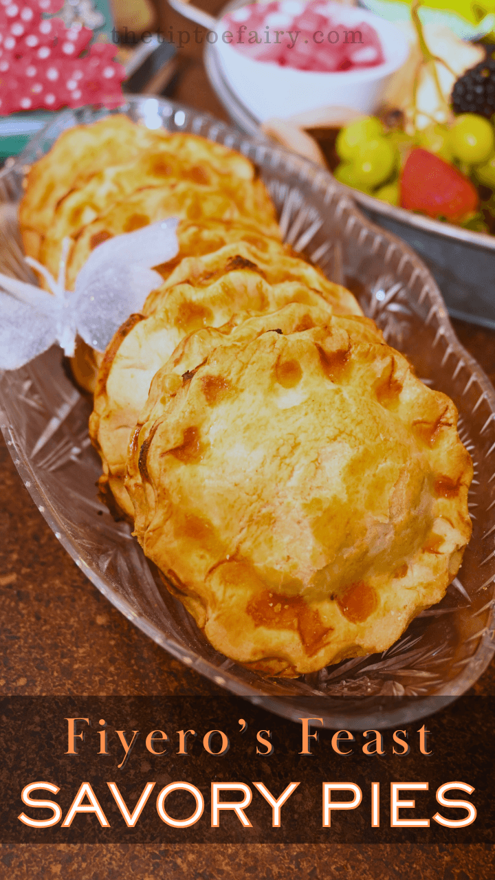 Fiyero's Feast Savory Hand Pies for your Wicked Party | The TipToe Fairy