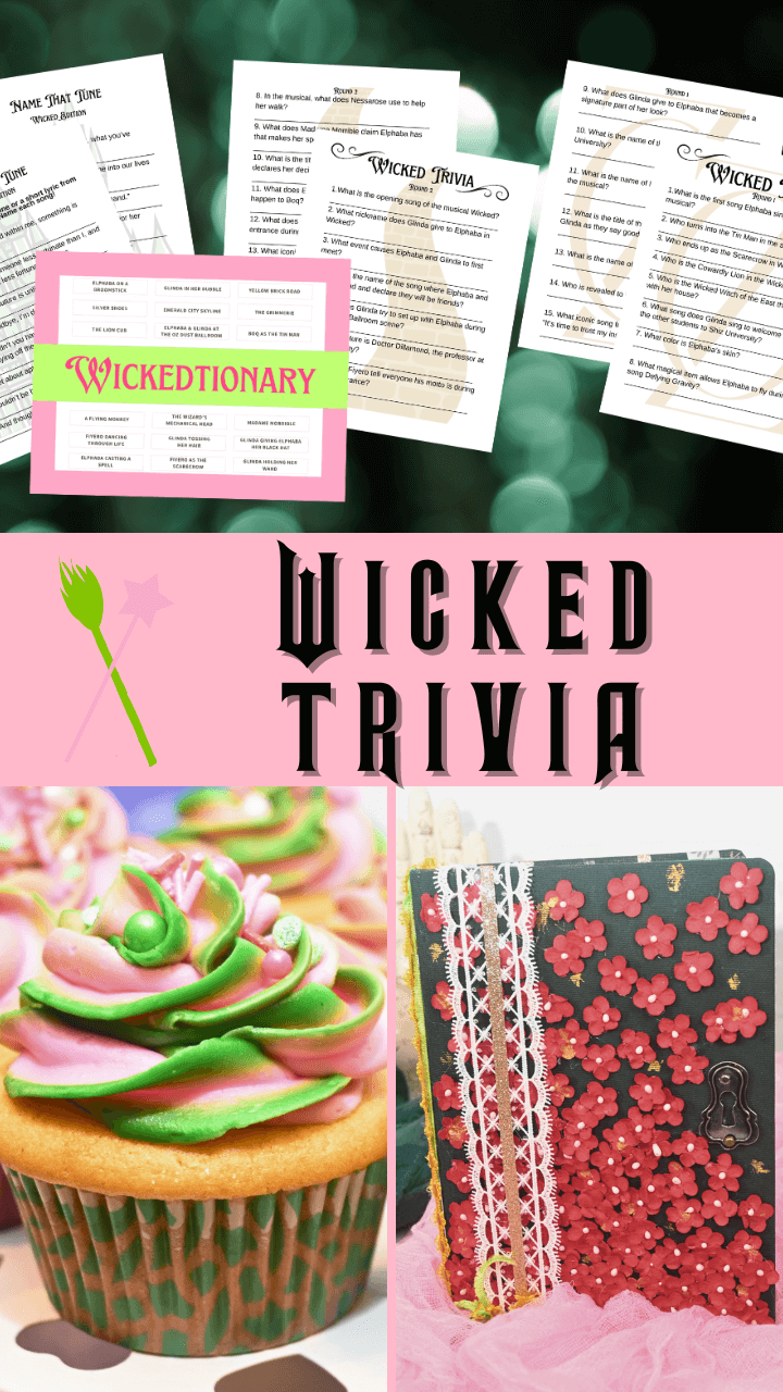 Download these Free Printable Wicked Trivia Games | The TipToe Fairy