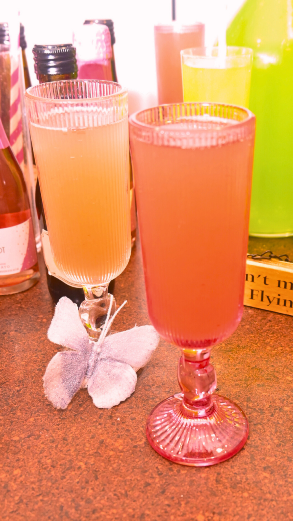 Wicked Party Galinda's Bubbly Blush Drink | The TipToe Fairy