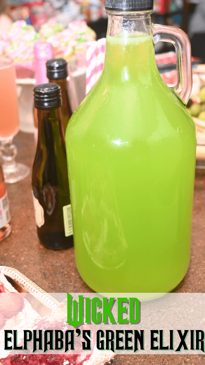 Wicked Elphaba's Green Elixir Drink | The TipToe Fairy